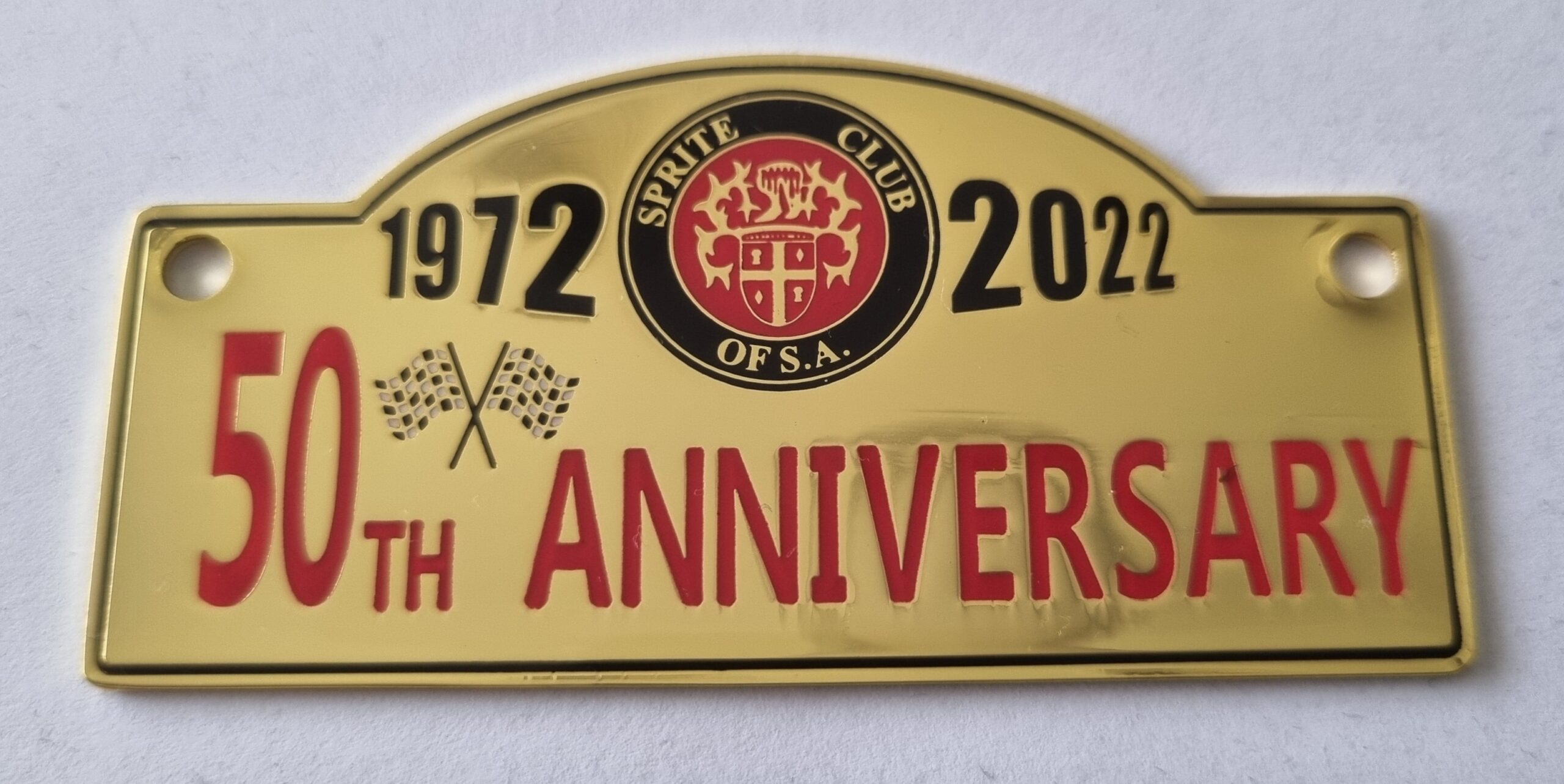 50th Anniversary Badges | Sprite Club of South Australia