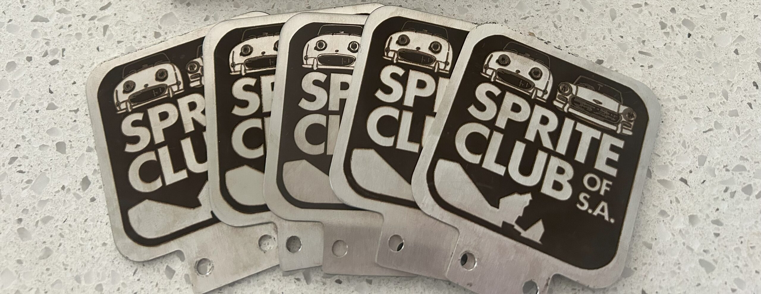 Sprite Club ‘Heritage’ Grill Badges | Sprite Club of South Australia